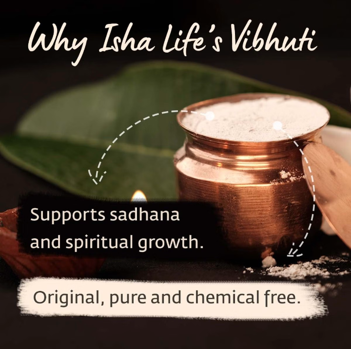 Buy Isha Vibhuti Online | Order Isha Vibhuti – Isha Life EU
