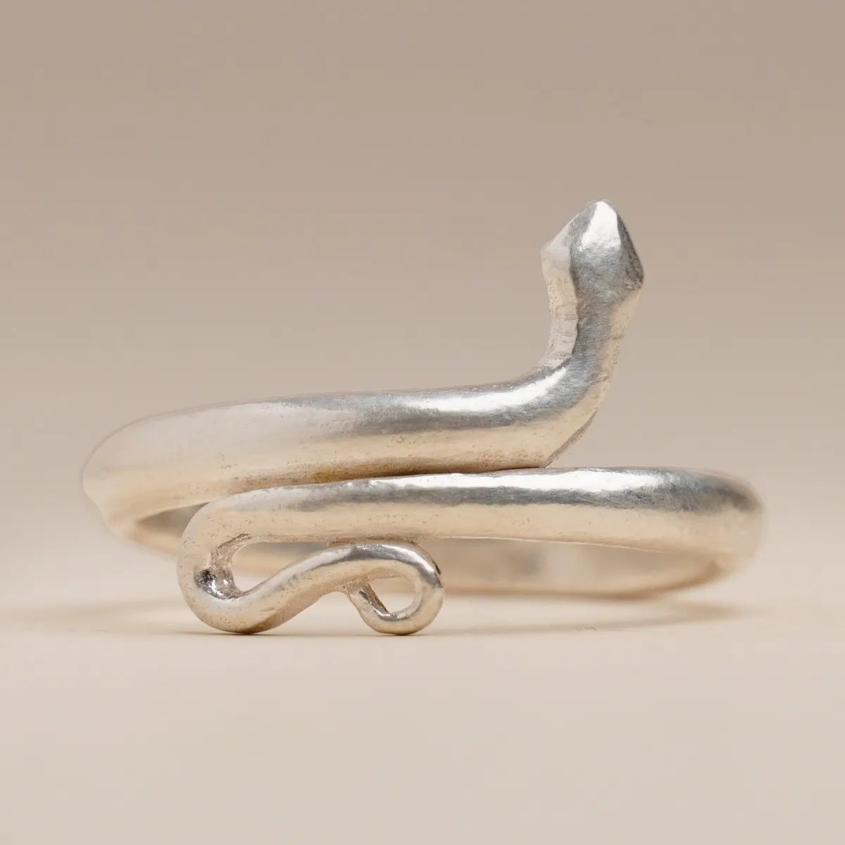 Buy Consecrated Silver Snake Rings – Isha Life EU