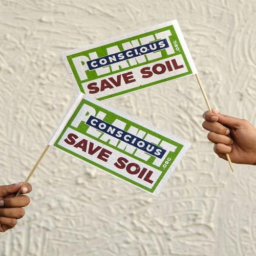 Save Soil Flag – Isha Life EU