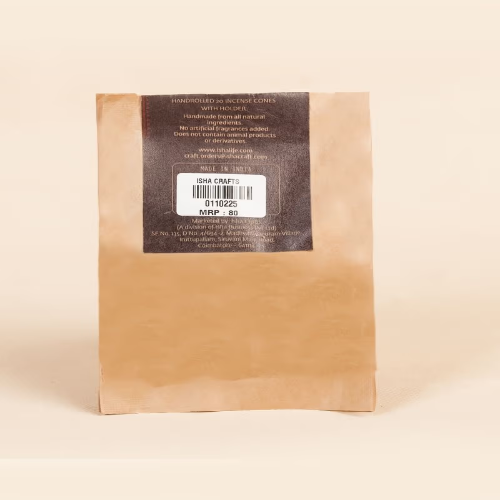 Handmade Natural Fire Fragrance Cone, 20 Pcs – Isha Life EU