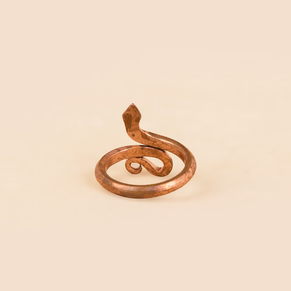 Buy Consecrated Copper Snake Rings by Isha Yoga Center